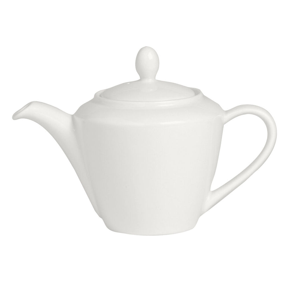Simplicity White Harmony Teapot - Various Sizes Available - Pack of 6 ...