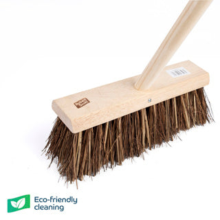 13" Square Stiff Bristle Yard Broom With 59" Handle – UKCS Group