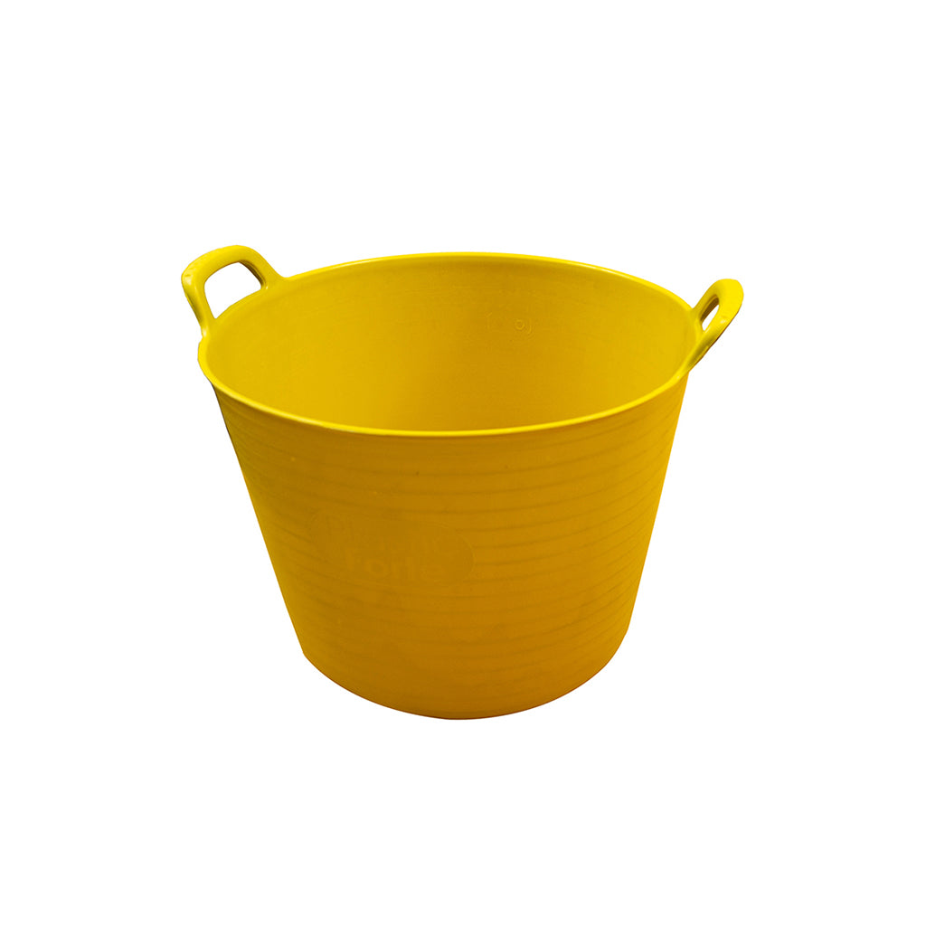 42L Recycled Flexible Yellow Flexi Tub - Pack of 12 – UKCS Group