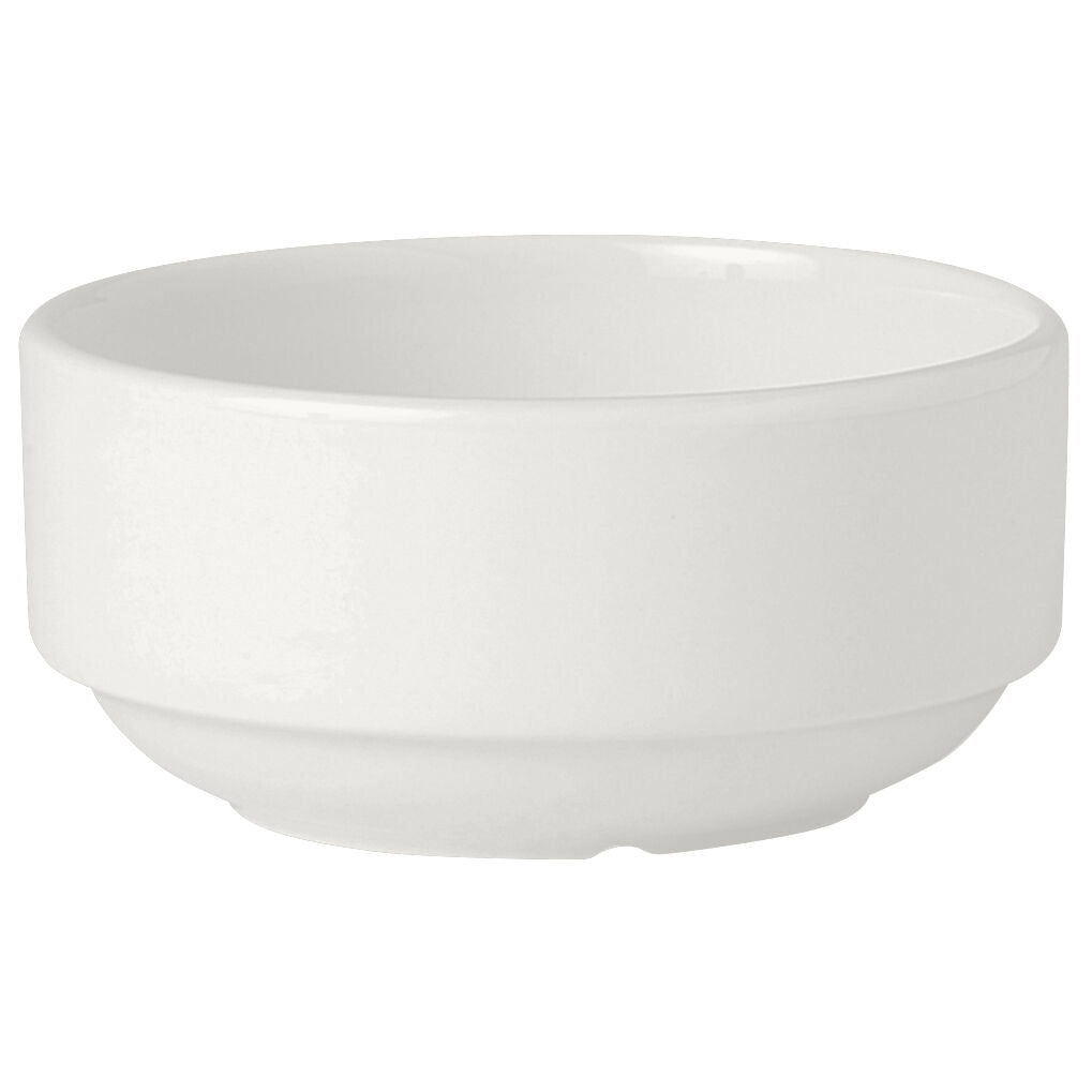 Utopia Simplicity White Unhandled Stacking Soup Cup 28.5cl - Pack of 3 ...