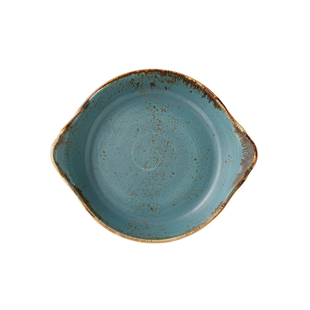 Craft Blue Round Eared Dish 18.5cm / 7 1/4" - Pack of 12 – UKCS Group