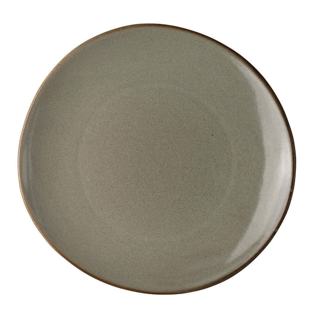 Pier Organic Stoneware Plate, Multiple Sizes, for Rustic Restaurant ...