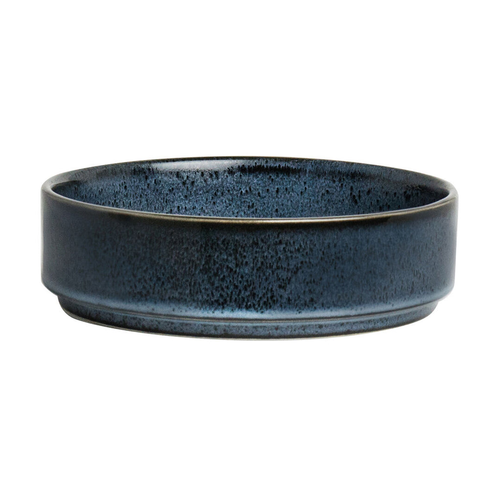 Ceramic Serving Bowl 16cm for Soup, Salad & Pasta | Storm Stack Blue ...