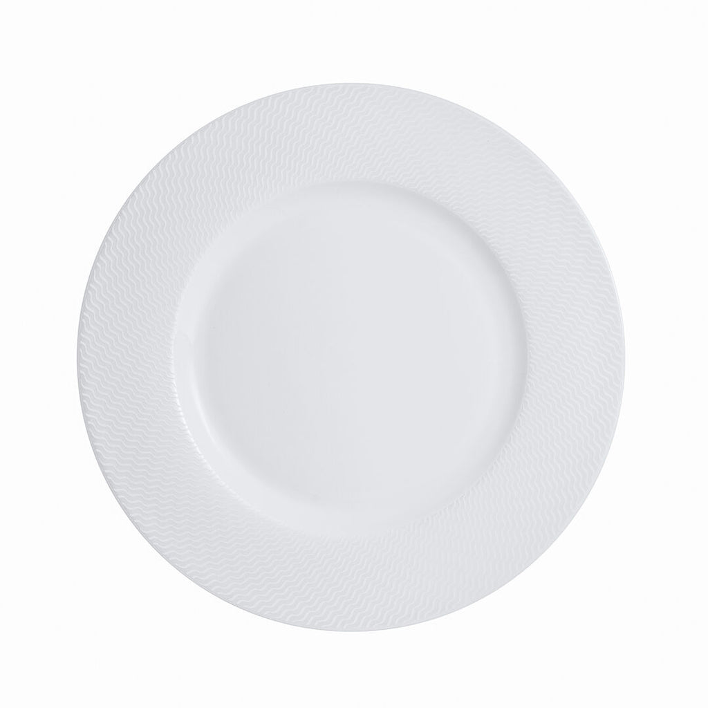 Bone China Lahari Plates 28.5cm Pack of 12 For Fine Dining Main Course ...
