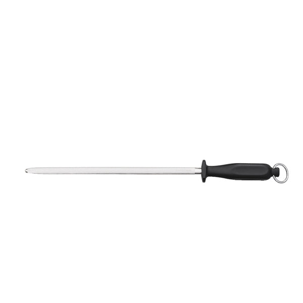 12" Professional Knife Sharpening Honing Steel - High Chrome Steel ...