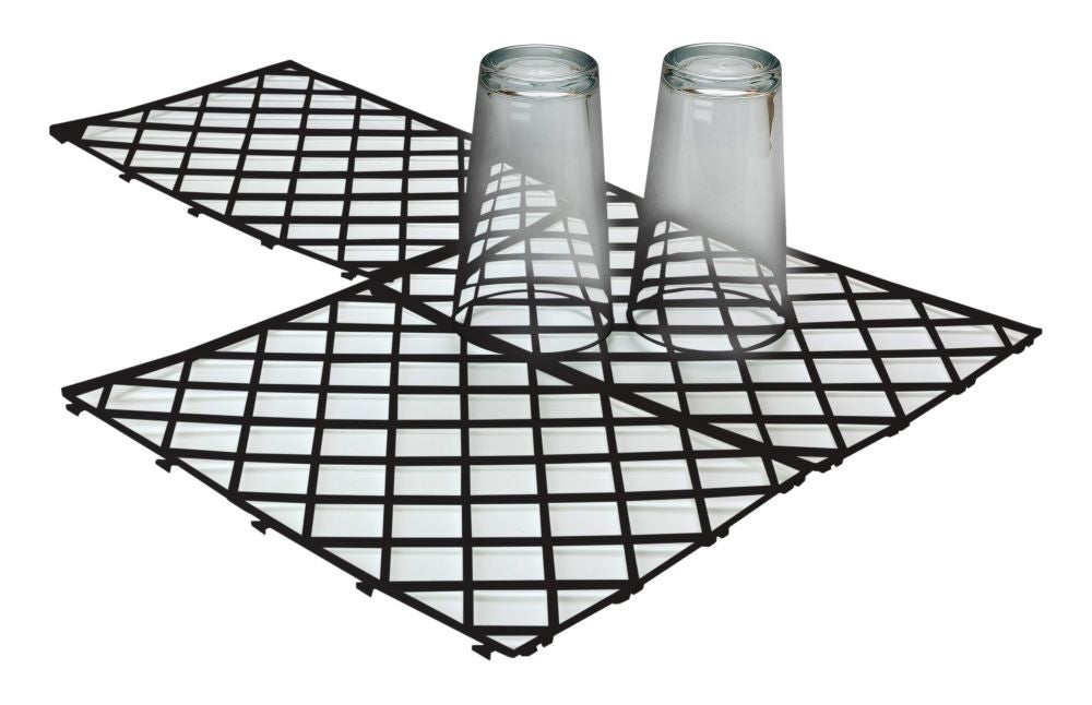 Wine Glassware Black Glass Mats for Tables - Pack of 10 – UKCS Group