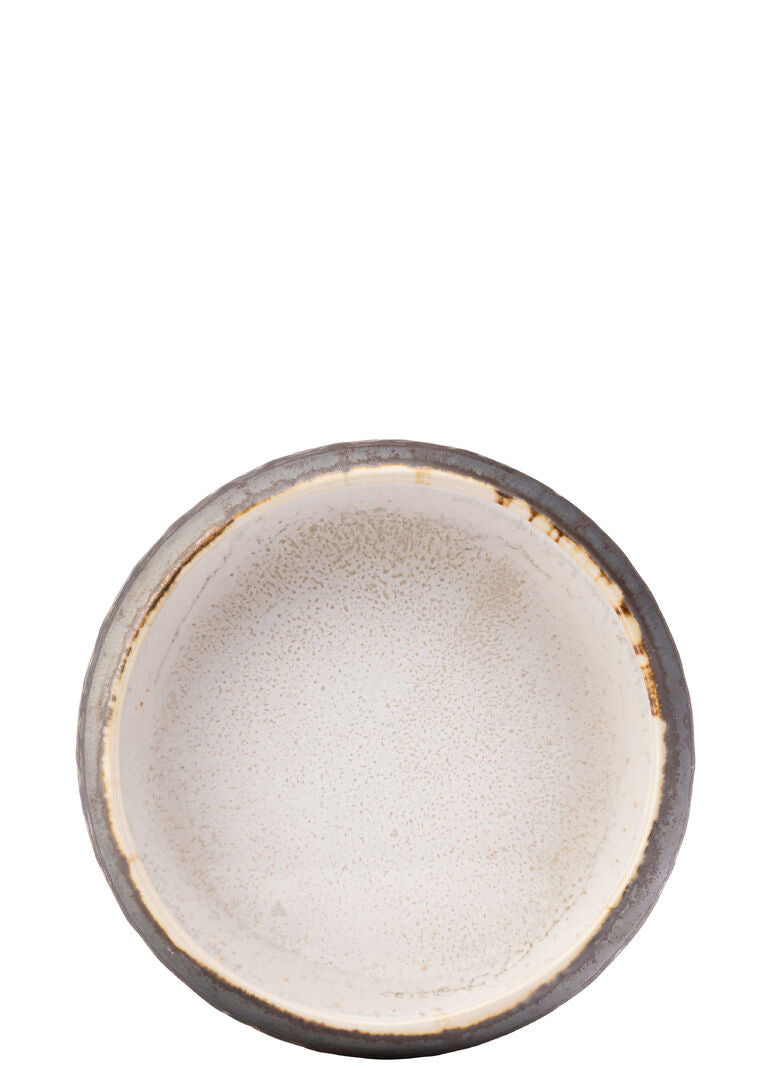 Stoneware Limestone/Lava Plates 14cm/20cm for Dining Food Pack of 6 ...