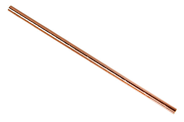 8" Standard 6mm Bore Rose Gold Paper Straws | Pack Of 250 – UKCS Group