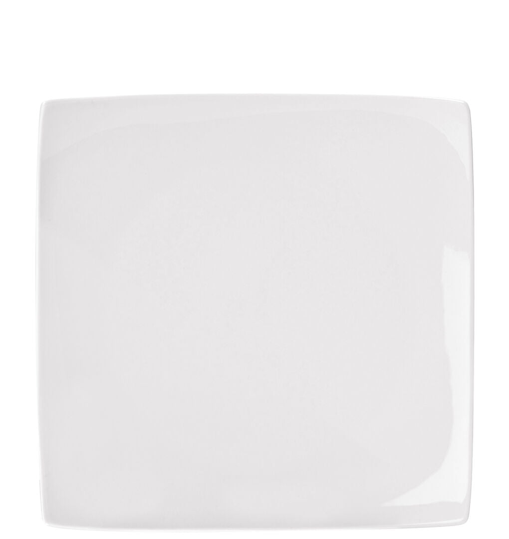 Pure White Square Porcelain Plate 10.75" (27.5cm) – Pack of 12 – UKCS Group