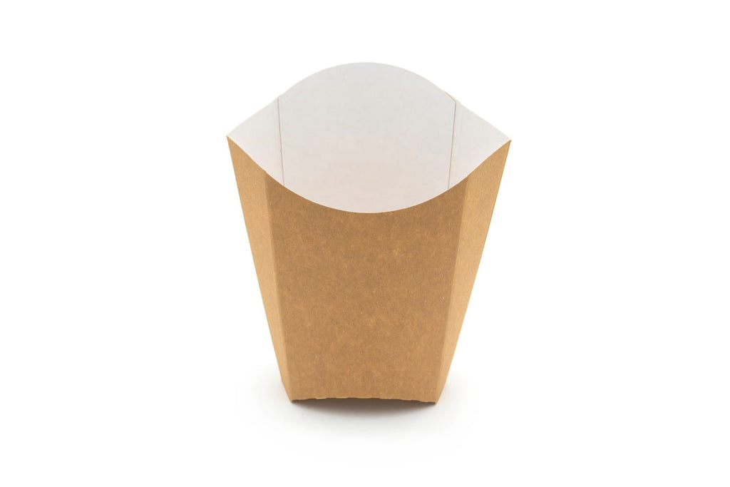 Pack Of 1000 Large Kraft Chip Scoop – UKCS Group