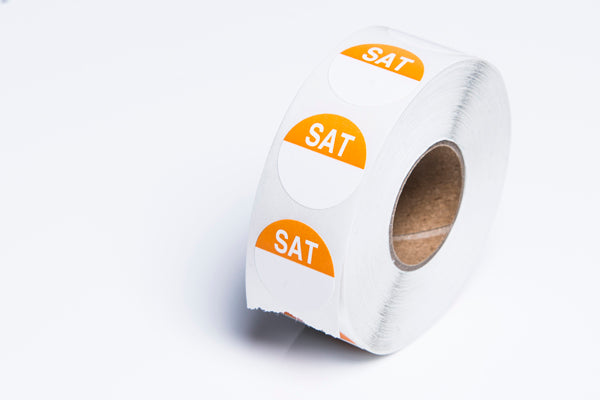 Pack Of 1000 SATURDAY Round Daily Dot 20mm – UKCS Group