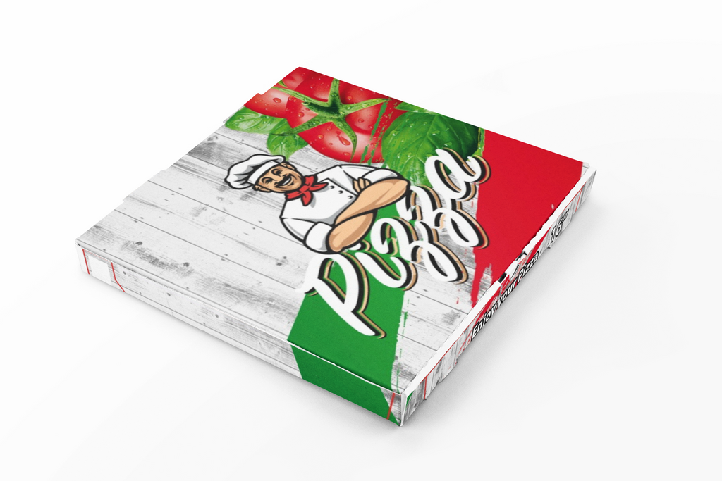 Pack of 90 White 16" Pizza Boxes with 'Pizza' Print – UKCS Group