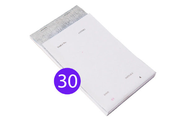 Pack Of 10 2ply Duplicate Carbon Restaurant Order Pad 89 x 165mm – UKCS ...