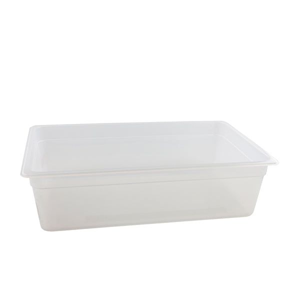 Clear Gastronorm Pan Polypropylene Plastic GN Tray Catering Food Conta ...
