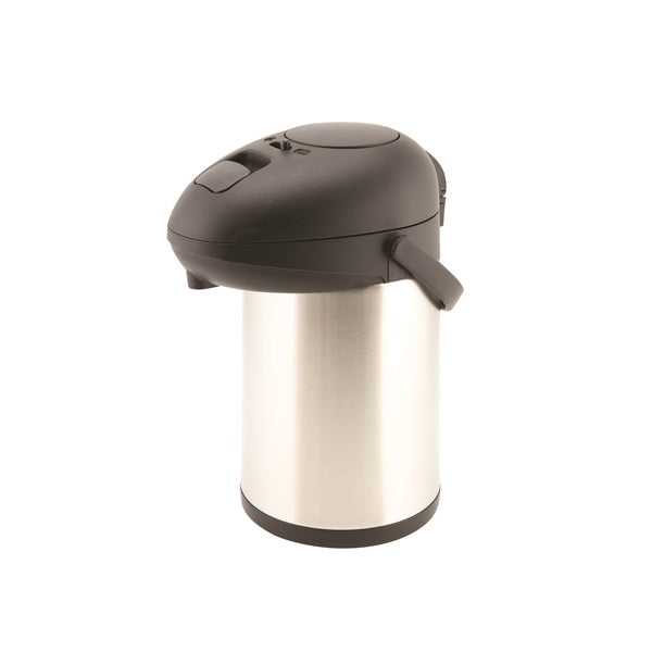 Unbreakable Vacuum Pump Pot Set of 1 Stainless Steel/Plastic Beverage ...
