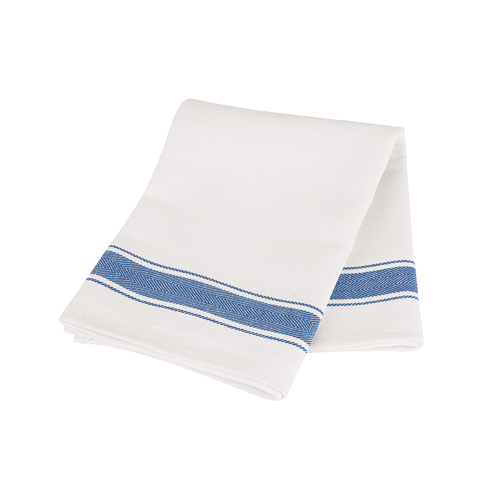 Glass Cloth Blue/White Wide Stripe – UKCS Group